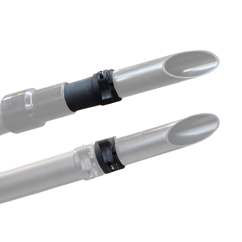 Adapter til Purevac rør, lige, til 38mm mundstykker - Tagrende rensning ...