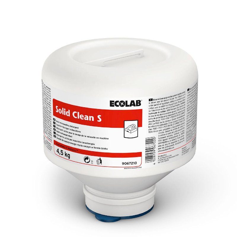 Ecolab Solid Clean S 4x4,5 kg. - Maskinopvask - NOWAS A/S