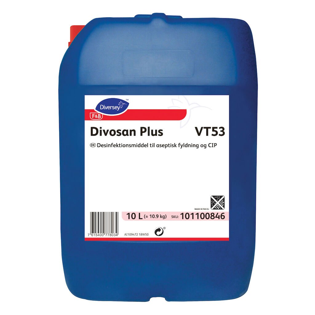 Diversey Divosan Plus VT53 desinfektionsmedel, 10l - Desinfektion ...