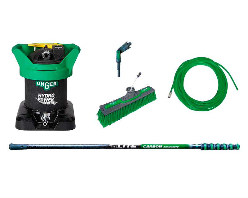 Unger HydroPower DI ULTRA startsæt - Carbon Composite 6 m - DI tanke og ...