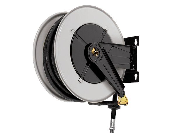 Automatisk slangeopruller u/slange - Max tryk 20 bar - Vand-slangehjul ...