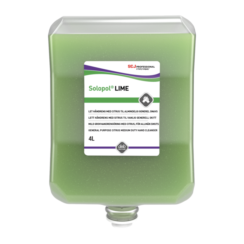 SCJ Solopol Lime Wash Håndrens 4x4 ltr. - Håndrens - NOWAS A/S