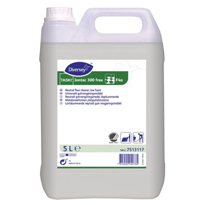 Taski Jontec 300 Free F4a 5 ltr. - Floor cleaning detergents - NOWAS.shop