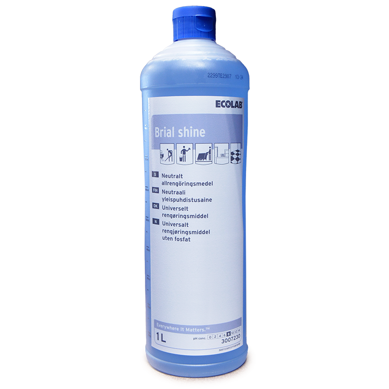 Ecolab Brial Shine 1 L. - Universalrengöring - NOWAS.SE
