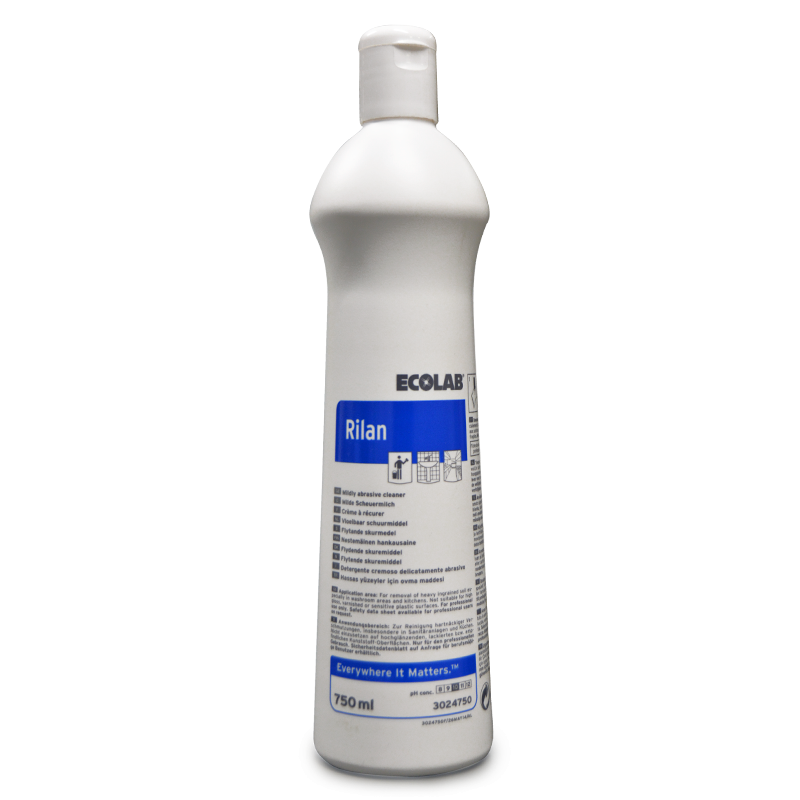 Ecolab Rilan, Flytande skurcreme 750 ml - Köksrengöring - NOWAS.SE