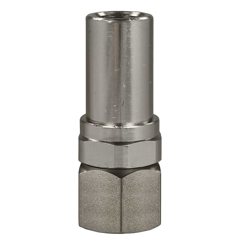 Svirvel ST-300 1/8" indv. 1/4" indv. Forniklet messing 275 Bar ...