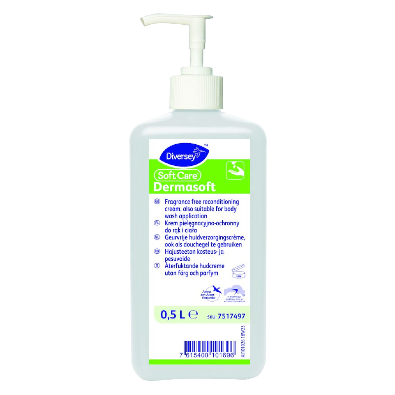 Håndcreme Soft Care Dermasoft 500 ml. - Håndcreme og lotion - NOWAS A/S