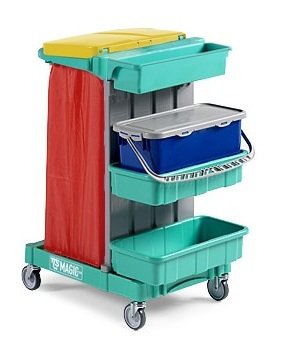 Magic Cleaning Trolley 6121 - Cleaning trolleys, moisture - NOWAS.shop