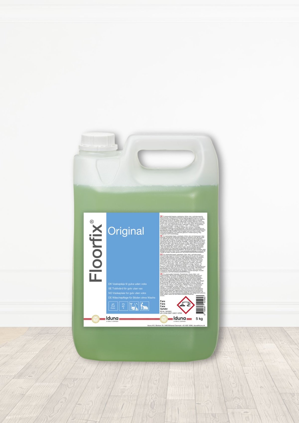 Floorfix tvättvård utan vax 5 L - Golvrengöring - NOWAS.SE